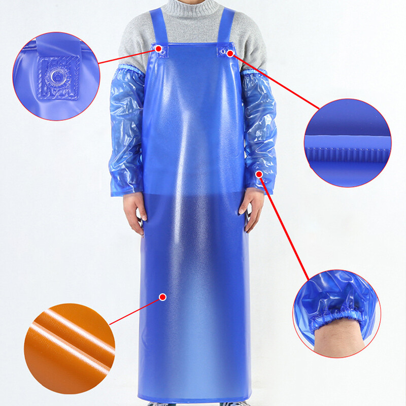 Unisex Ox Tendon Waterproof Heavy Duty Butcher Apron for Butcher ...