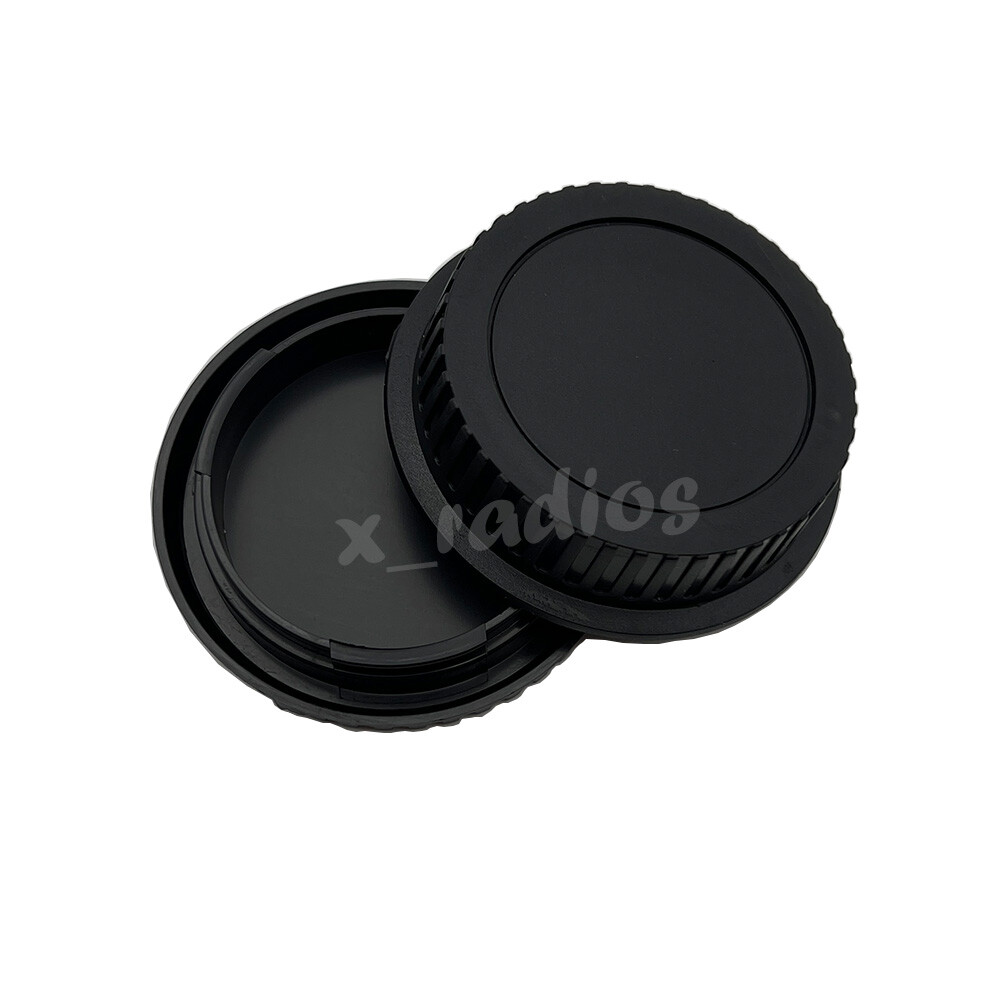 6 x Packs Rear Lens Cover + Camera Body Front Cap for Canon EOS EF DSLR ...