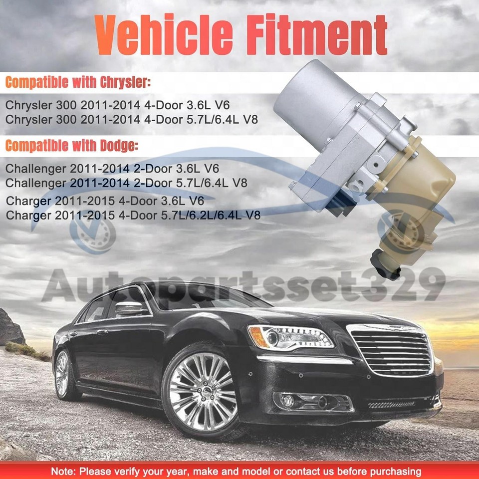 Electric Power Steering Pump For 2011-2015 Chrysler 300 Dodge Charger ...