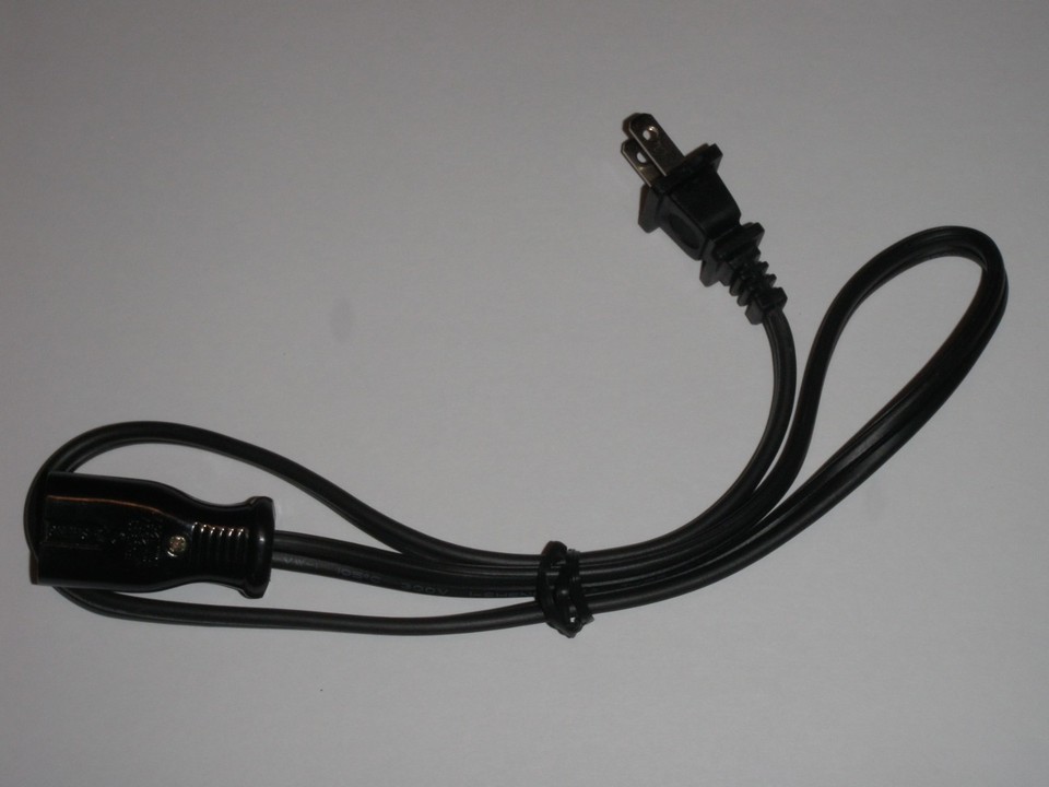 2-pin Power Cord for Presto Fry Daddy Deep Fryer Model 0542001 | eBay