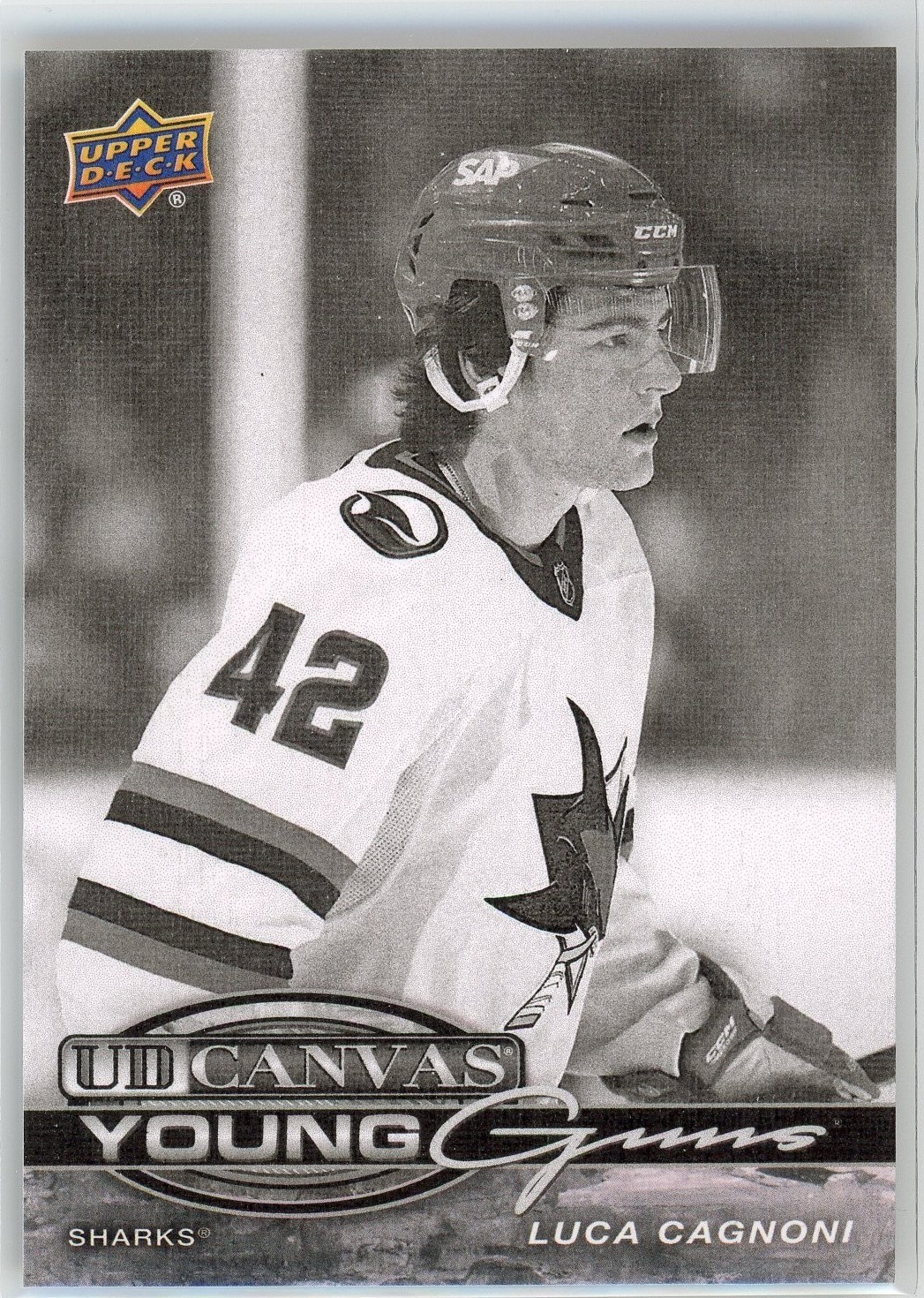 2025-26 Upper Deck Series 1 - Ud Canvas Young Guns Luca Cagnoni #C-113 ...