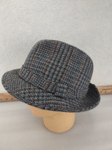 Vtg Pendleton 100% Virgin Wool Fedora Hat Size 7 Made In USA Tom Landry ...