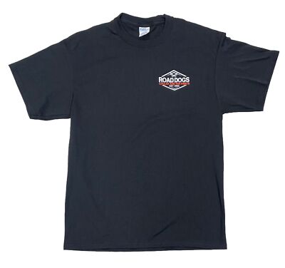 ROAD DOGS CYCLES AND SXS PARTS EST 2006 CORE BLEND BLK T-SHIRT SIZE ...