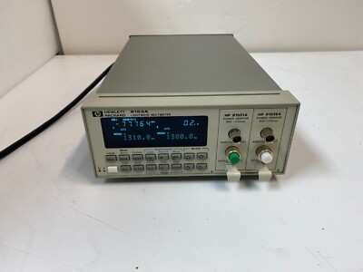 HP Agilent Keysight 8153A Lightwave with 81531A/81536A modules | eBay