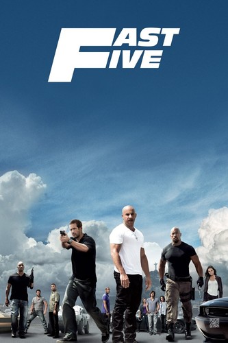 2011 Fast Five Movie Poster 11X17 Paul Walker Vin Diesel Brian Dominic ...