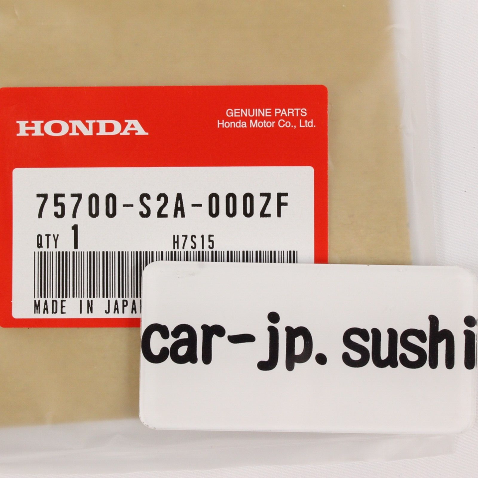 HONDA GENUINE S2000 AP1 AP2 Yellow H Front Emblem Badge Ornament 75700 ...