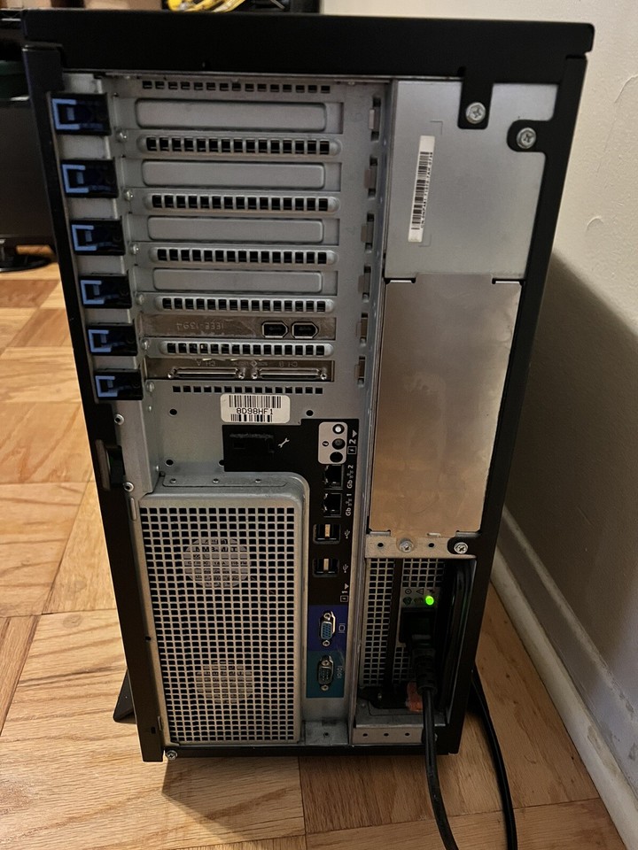 Dell PowerEdge 2900 Server Xeon Perc 6i 8GB RAM Windows Server 2012 R2 ...