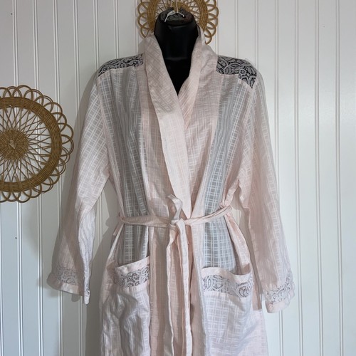 victoria secret gold label robe light pink small N1 | eBay