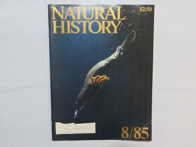 NATURAL HISTORY MAGAZINE - AUGUST 1985 - Tokyo Rock and Role 2W | eBay