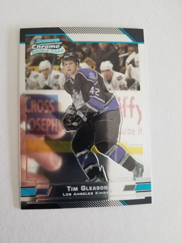 2003-04 Bowman Chrome Draft Picks & Prospects Tim Gleason #131 Rookie ...