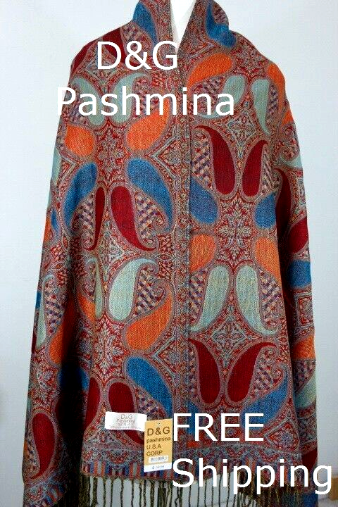 Gucci Silk Shawls/Wraps For Women Women's Soft Shawl In Paisley Black ...