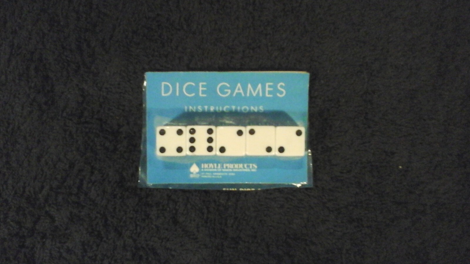 Vintage Dice Games w/instructions! | eBay