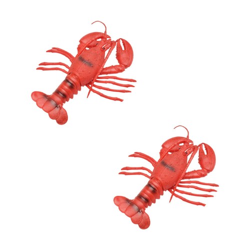 2pcs Lobster Figure Plastic Lobster Toy Aquarium Fish Tank Decor | eBay