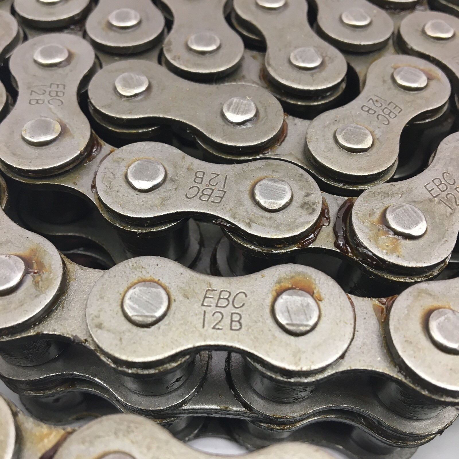 EBC 12B-2 RIV DOUBLE ROLLER CHAIN APPROX 6.5FT | eBay