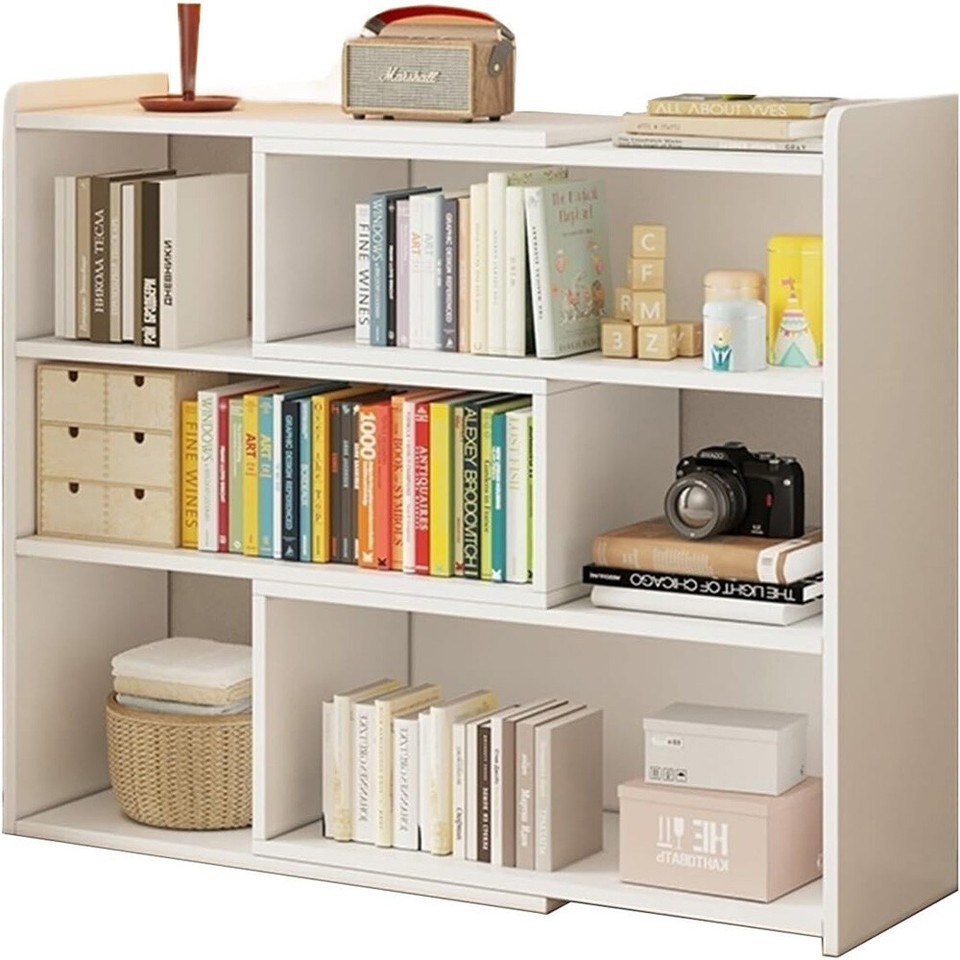 Storage Shelf Retractable Desktop Expandable Table Book Rack Cabinet ...