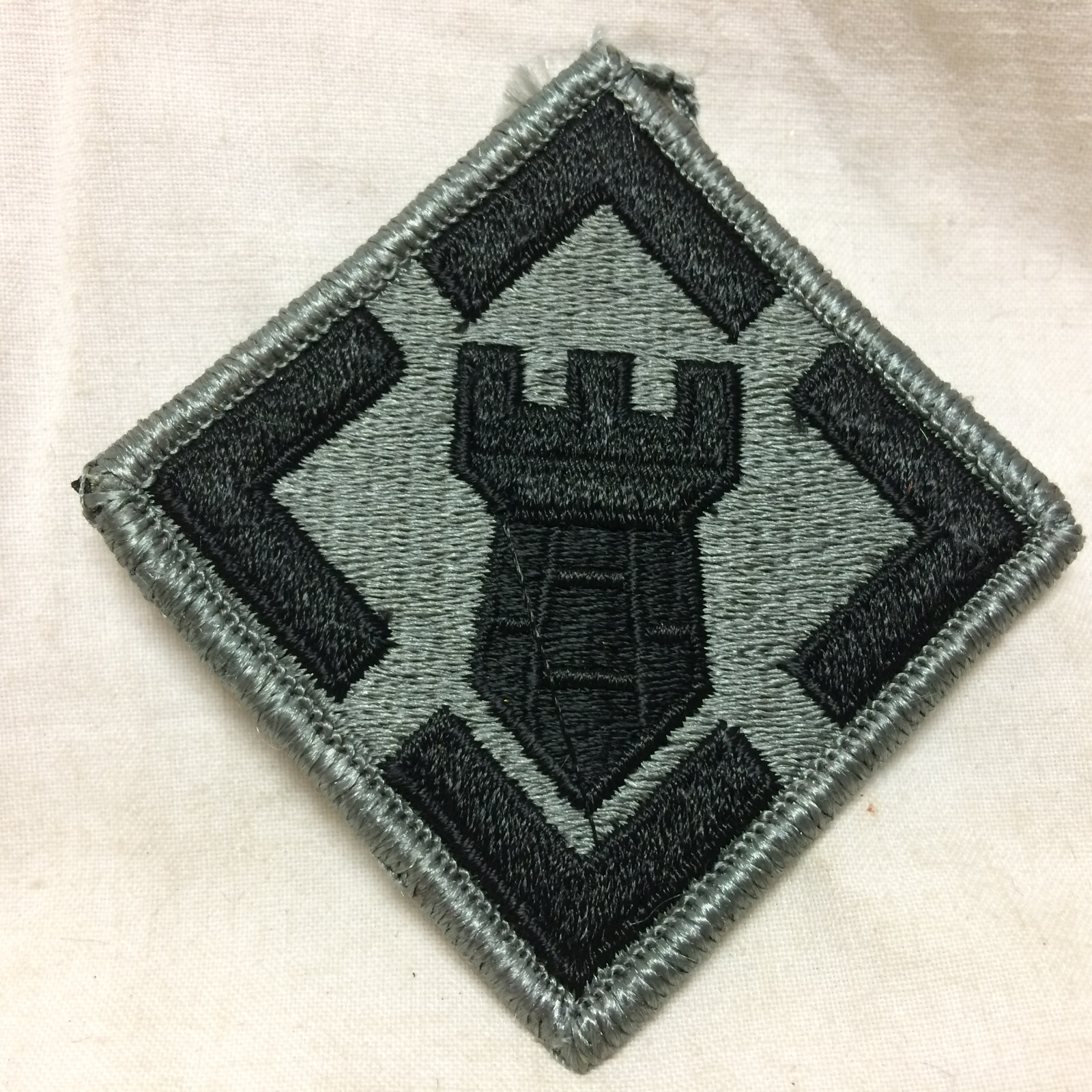 Military Patch Badge 20th Engineer Brigade ACU Hook Loop Back Variant ...