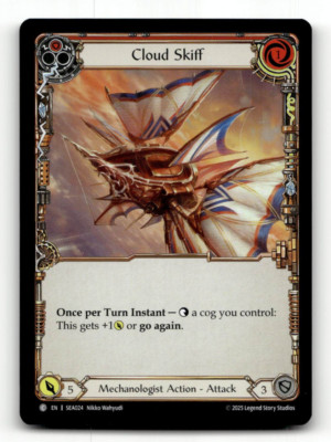 FOIL - Flesh And Blood Cloud Skiff (Red) SEA024 - High Seas | eBay