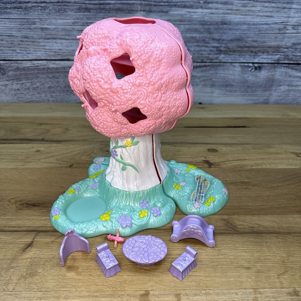 1980’s Lady Lovely Locks PIXIETAIL Treehouse Pink Tree Doll House Vtg ...