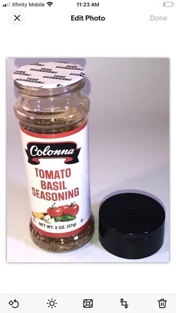 Colonna Tomato Basil Garlic Seasoning Blend 1ea 2oz Jar-New-SHIPS N 24 ...