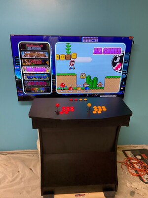 Arcade pedestal cabinet 10,000 games plug and play MAME not arcade1up x ...