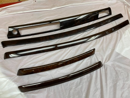 BMW E92 E93 Interior Woodgrain Dash & Door Panel Trim Cover Décor Strip ...