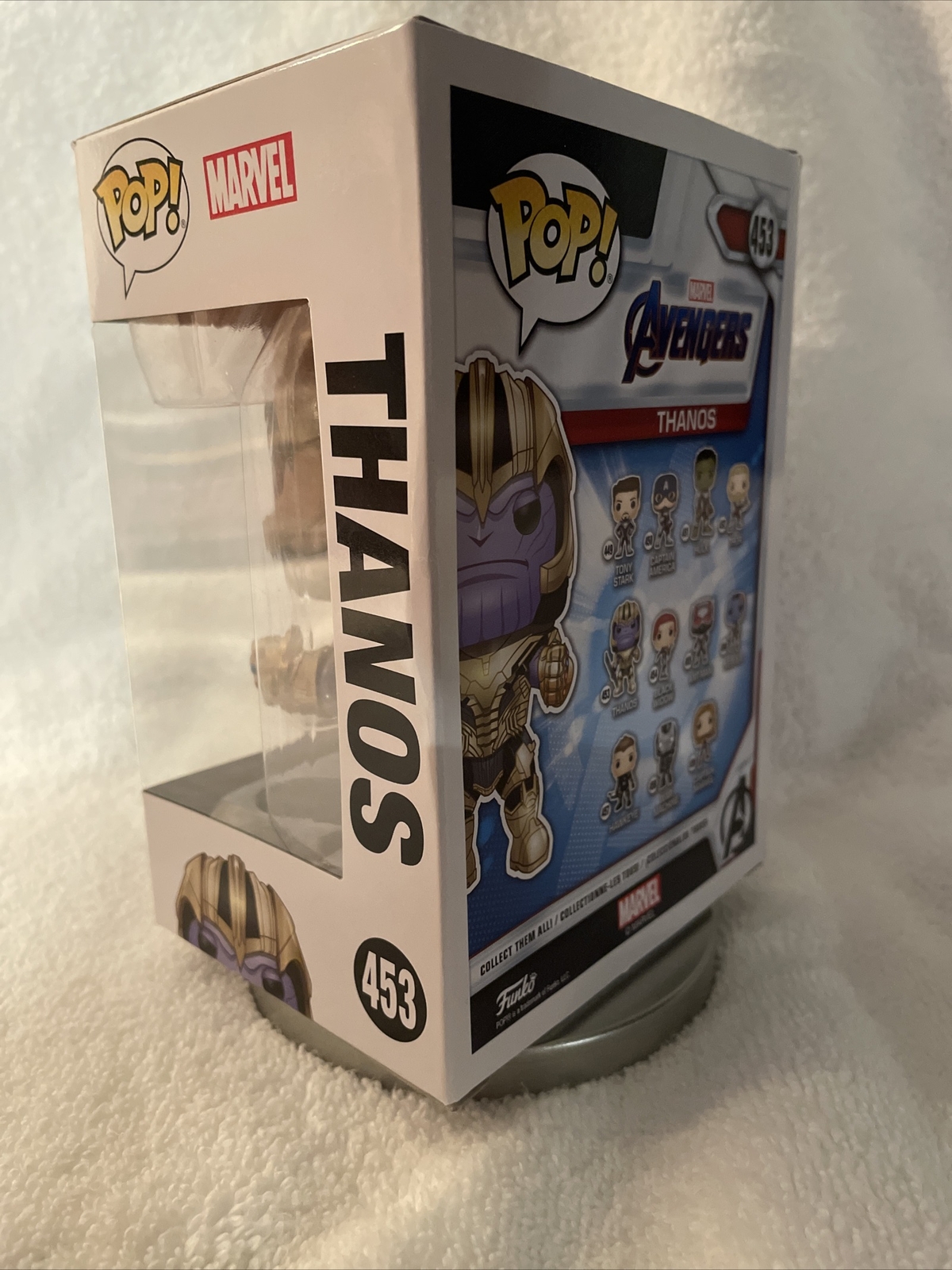 Funko POP! Marvel - Avengers: Endgame Vinyl Bobble Figure - THANOS #453 ...