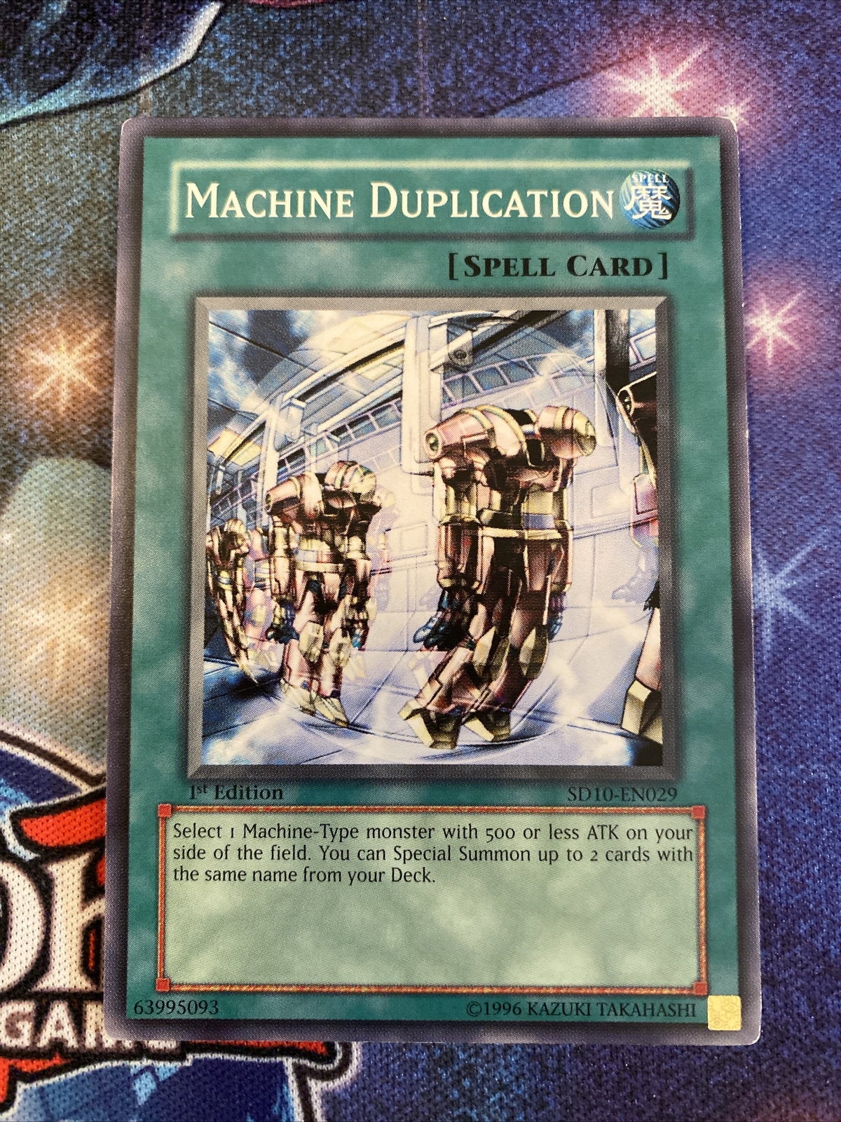 (AA) YUGIOH! 1-MACHINE DUPLICATION-COMMON-1ST EDITION-SD10-EN029 LP | eBay