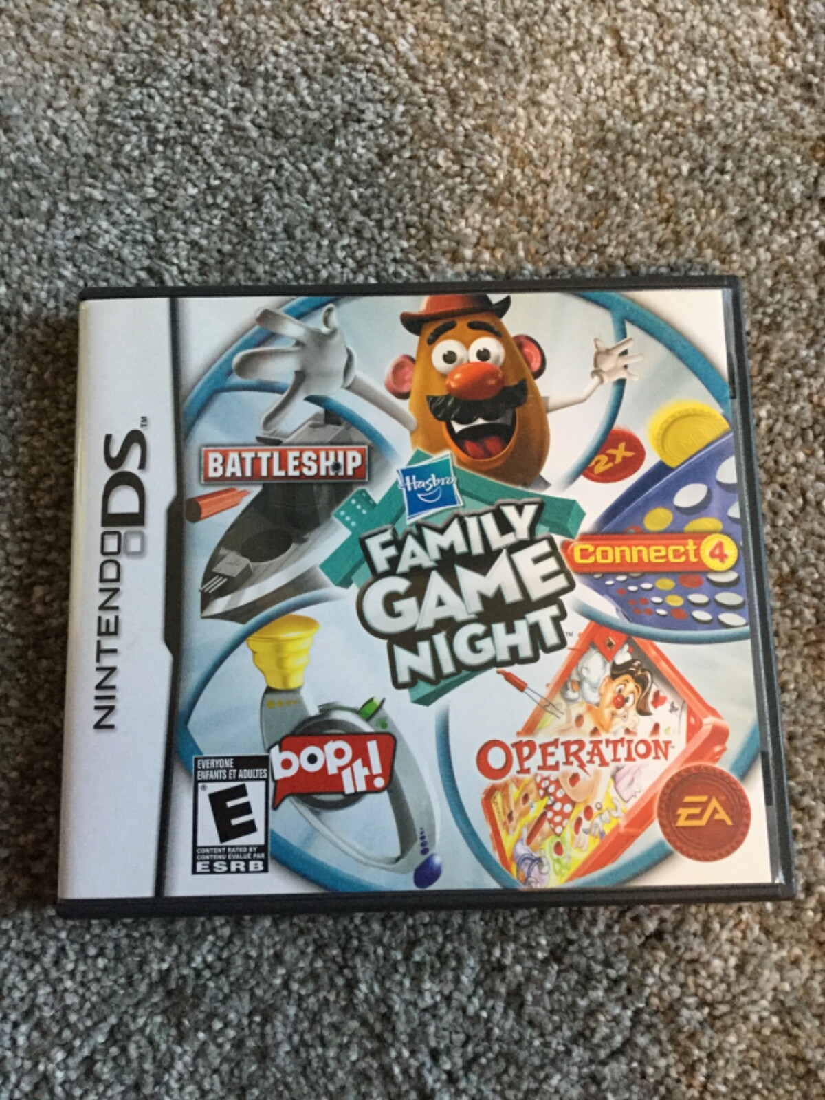Hasbro Family Game Night (Nintendo DS, 2009) Very Good Condition ...