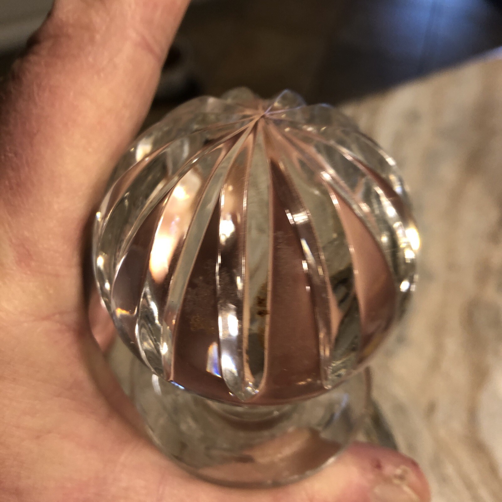 BLOCK CRYSTAL HAND CRAFTED 24% FULL LEAD CRYSTAL DECANTER - MADE IN ...