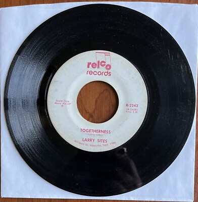Larry Sites Togetherness / True Love White Label 45 RPM Record G+ | eBay
