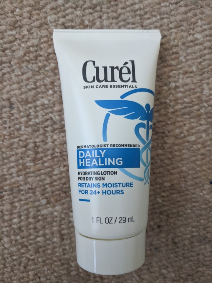 Travel Size Baby Dove Body Wash + Curel Healing Lotion+Rosemary Chia ...