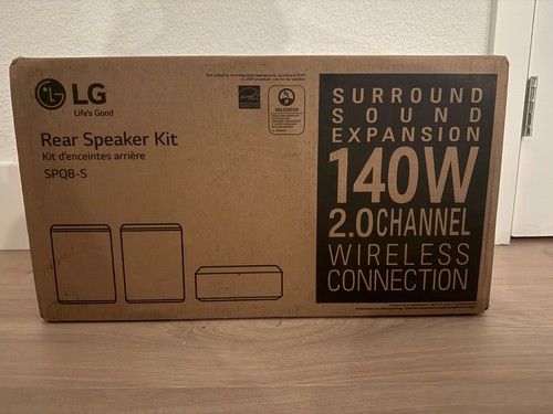 LG SPQ8-S 2.0 Channel Sound Bar Wireless Rear Speaker Kit | eBay