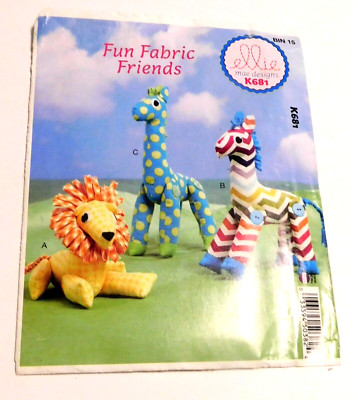 Ellie Mae Designs K681, Fun Fabric Friends, K0681 | eBay