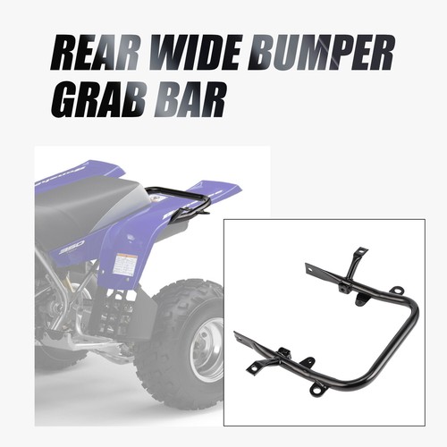 Rear Bumper Grab Bar For 1987-2006 Yamaha Banshee 350 Black 3GG-2845R ...