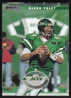 1996 Donruss Football Glenn Foley #77 New York Jets | eBay