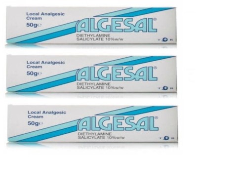 Algesal Local Analgesic Cream 50g x 3 | eBay