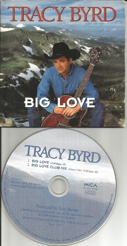 TRACY BYRD Big Love 2TRX w/ RARE CLUB MIX LIMITED USA CD single 1996 ...