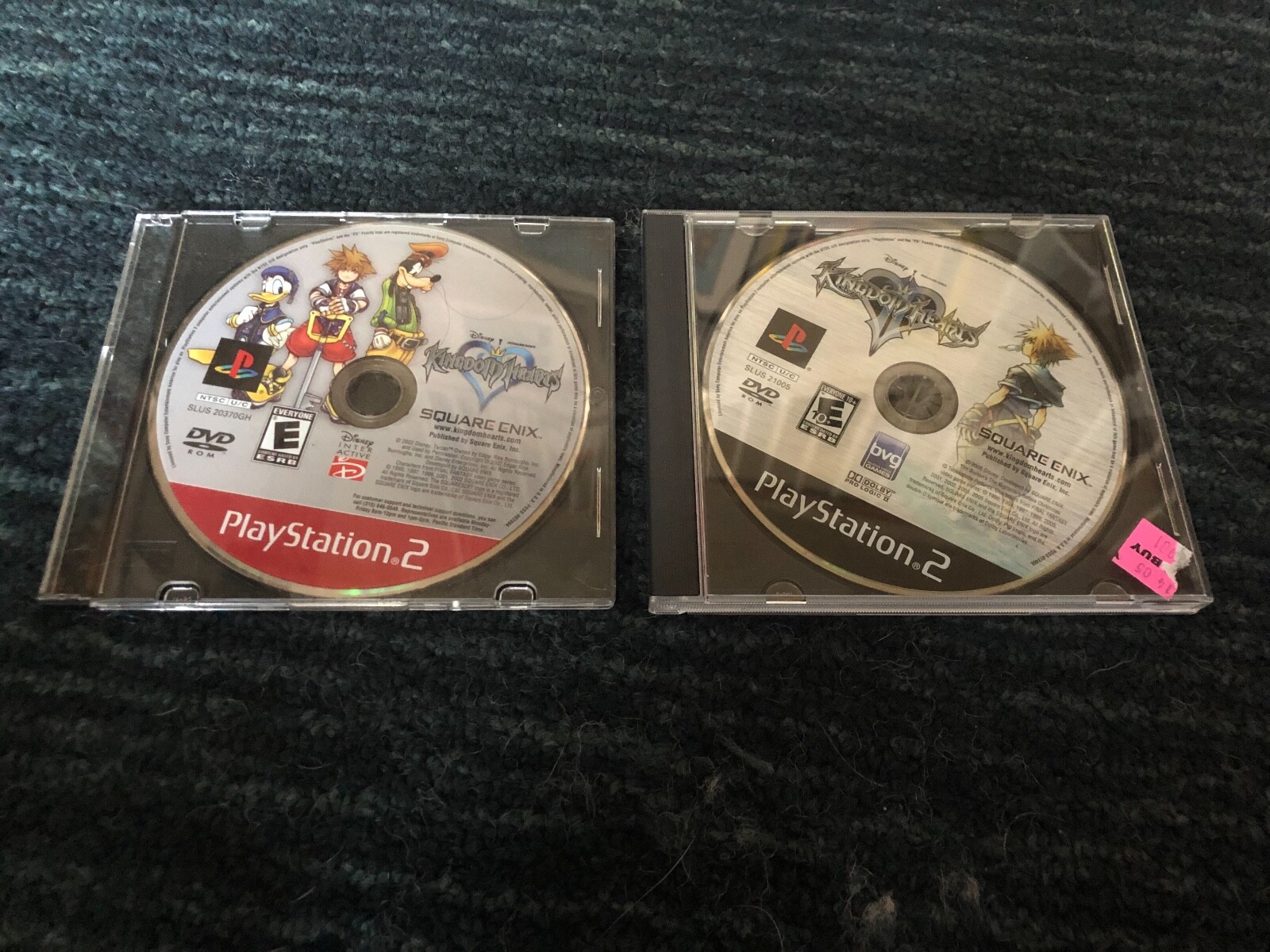 KINGDOM HEARTS 1 & 2, PLAYSTATION 2-PS2 GAMES, DISC ONLYS | eBay