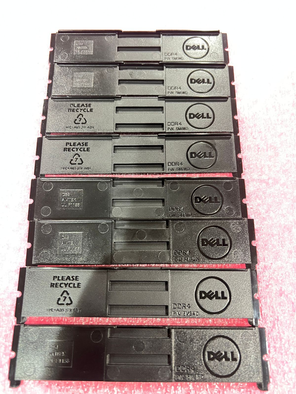 Lot of 8 Dell PowerEdge Server DDR4 Memory RAM Blank Filler 5M8WD ...