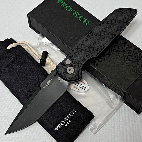 Pro Tech Black TR3 Integrity INT106 RELIC Black S35VN Manual Folder ...