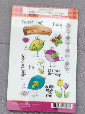 Tweet Thang stamp set by Craft Lounge | eBay