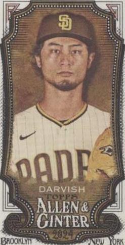 2024 Topps Allen & Ginter - Yu Darvish #5 Mini for sale online | eBay