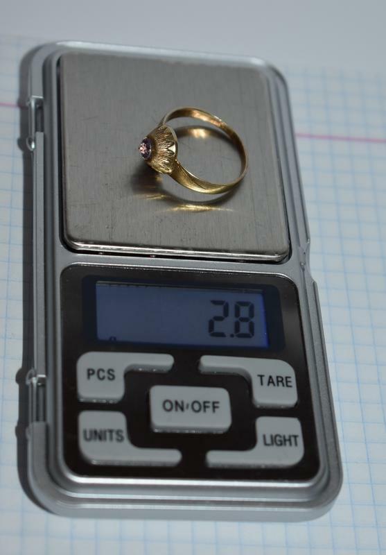 Vintage Elegant Ring Silver 875 Standart Gold Plated Stamp Jewelry Rare ...