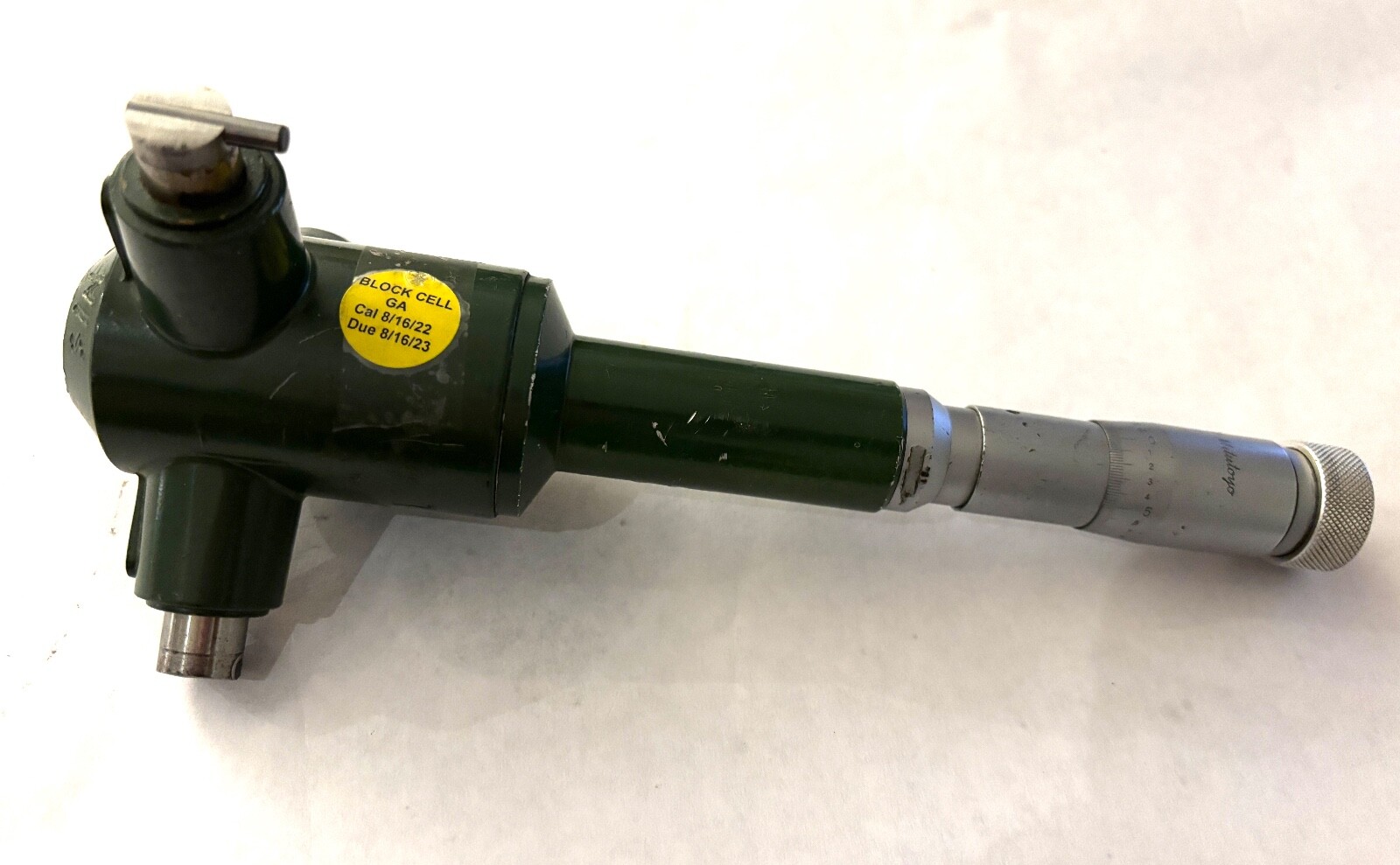 MITUTOYO 3-4" Inside Bore Micrometer Holtest - Intrimik Tri-Mic 3-Point ...