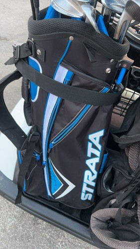 Callaway Men's Strata Left Hand Golf Club Set Bag - 4PKL190612067 ...