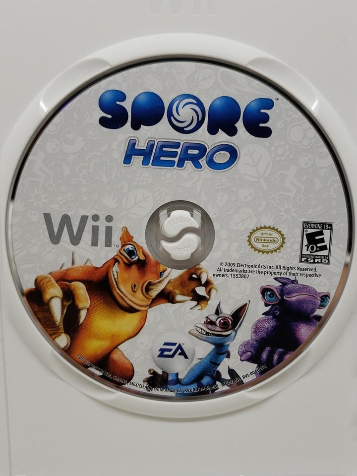 Spore Hero Nintendo Wii Game With Box And Manual | eBay