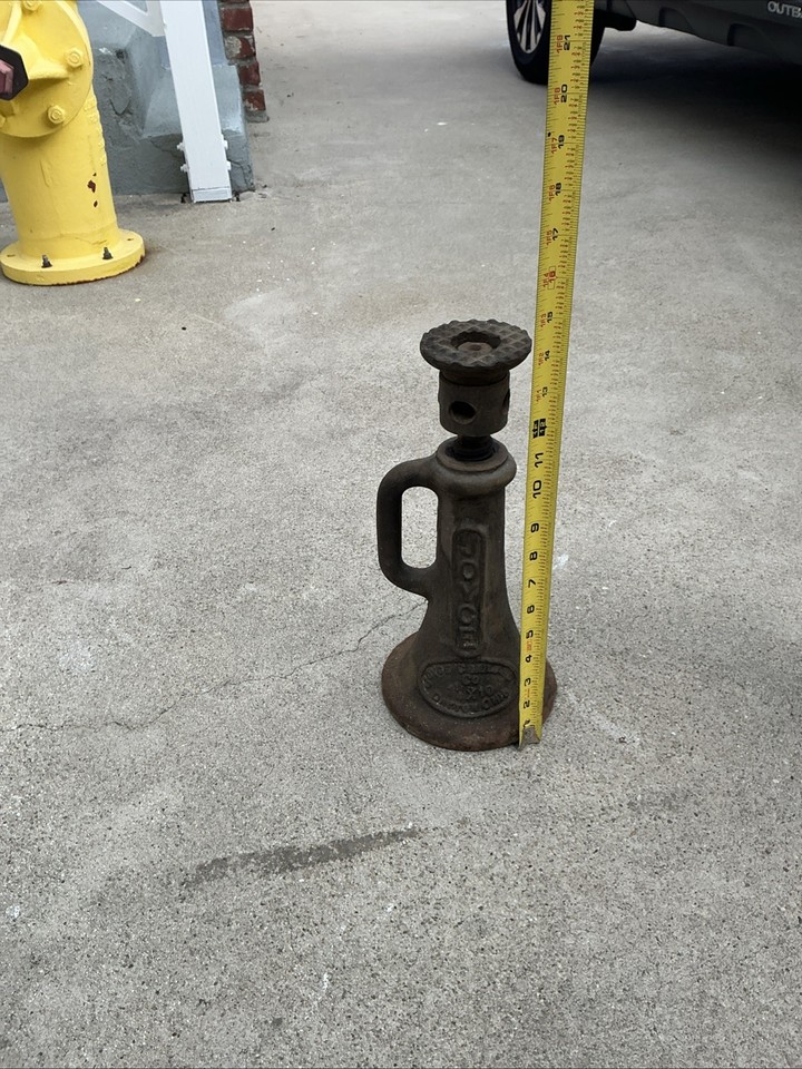 Antique Screw Jack/ Railroad Jack. Model Joyce 1 And 1/2 By 10 | eBay
