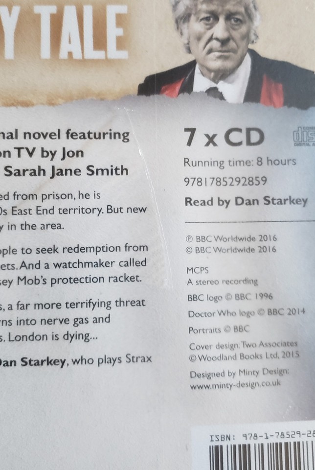 Doctor Who: Amorality Tale: A 3rd Doctor novelization by David Bishop ...