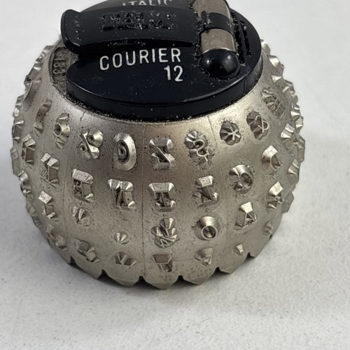IBM Selectric I II Typewriter Typeball Ball Courier 12 Italic | eBay