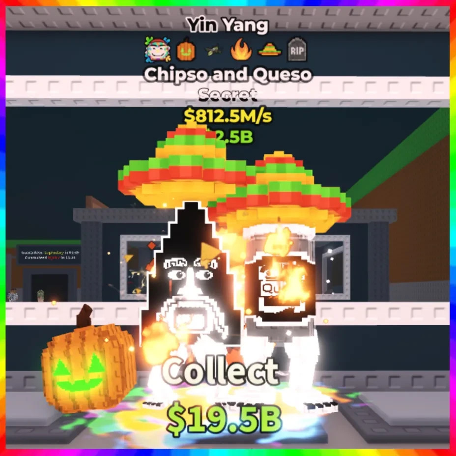 Yin Yang Chipso and Queso 812.5M/s | Steal A Brainrot Secrets 🤖 | eBay